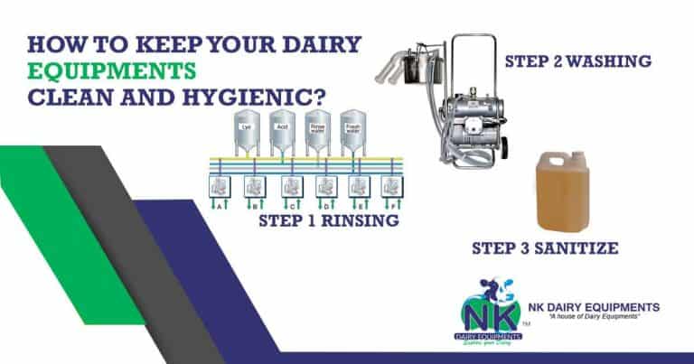 How to Keep your Dairy Equipments Clean and Hygienic?
